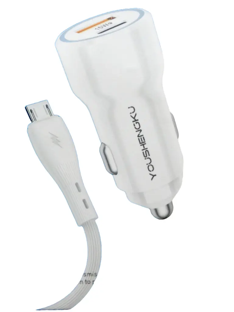 [C2C2T.M1LM-1] PD & USB PORT Car Charger WITH MICRO CABLE Y-73 | Hamza ...